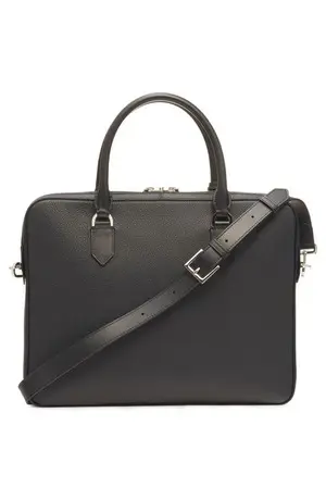 TOM FORD Elliot City Grained Leather Briefcase