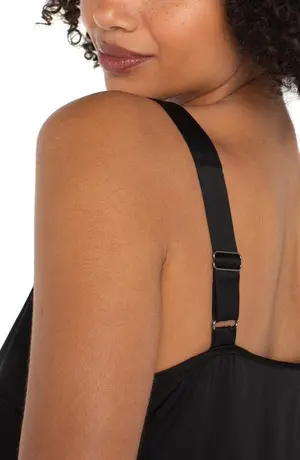 LIVERPOOL Lace Trim Satin Camisole