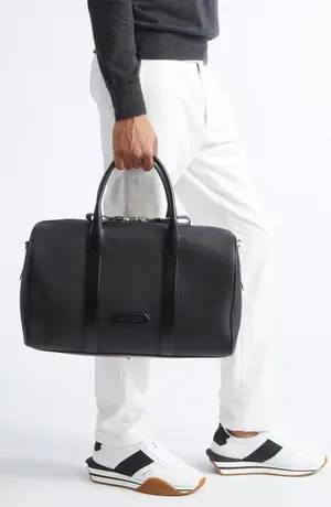 TOM FORD Buckley Leather Duffle Bag