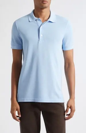 Tom Ford Spread Collar Polos For Men