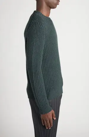 TOM FORD Half Stitch Wool & Cashmere Sweater - Lb760 Deep Ash