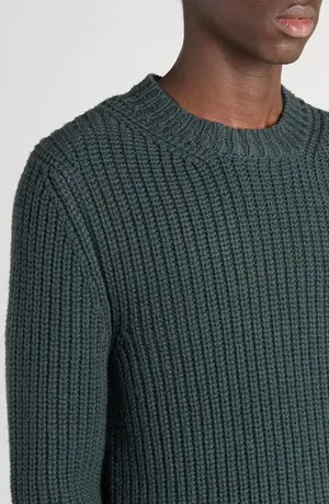 TOM FORD Half Stitch Wool & Cashmere Sweater - Lb760 Deep Ash