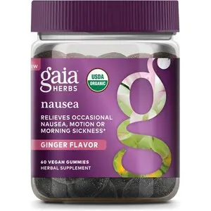 GAIA HERBS Nausea Gummies 60 Gummies - One-color