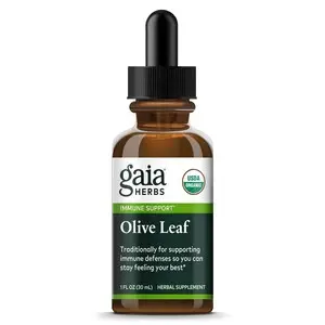 GAIA HERBS Organic Olive Leaf 30 Milliliters - One-color