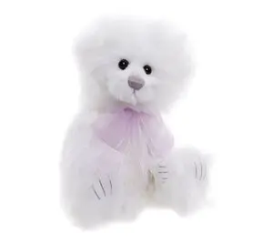 CHARLIE BEARS Amaris 11' Plush Bear With Long Plush Fur - One-color
