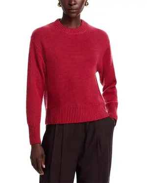 Bloomingdale'S Boxy Crewneck Cashmere Sweater - Clay