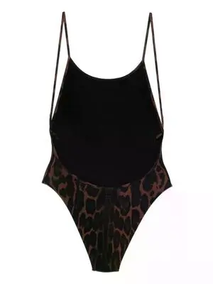 TOM FORD Leopard-print One-piece Swimsuit