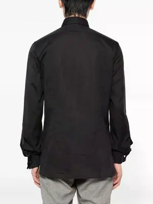 TOM FORD Cocktail-voile Cotton Shirt - Black