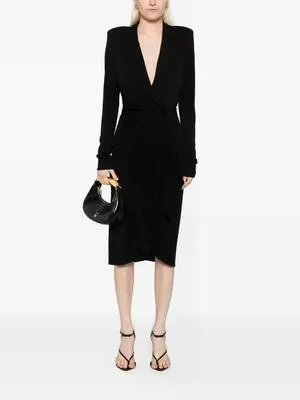 TOM FORD Long-sleeves Wrap Dress