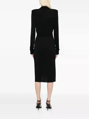 TOM FORD Long-sleeves Wrap Dress