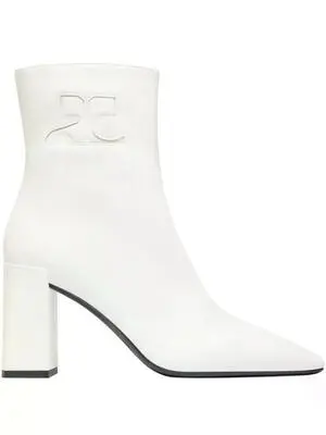 Courreges Logo Booties