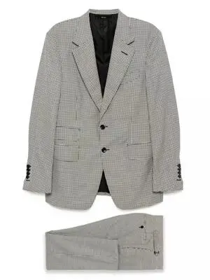 TOM FORD Dogtooth-pattern Suit