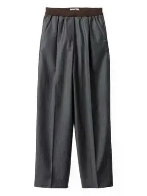 Miu Miu Pinstripe Trousers