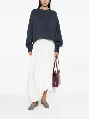 LISA YANG Round-neck Cropped Sweater