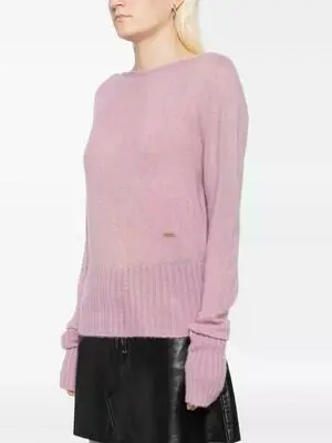TOM FORD Boat-neck Sweater - Pink