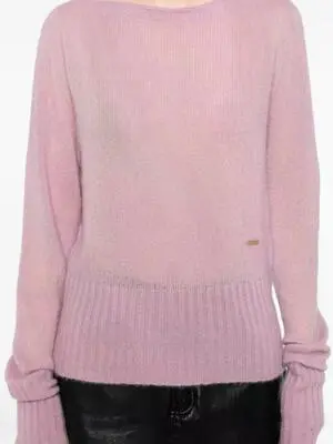 TOM FORD Boat-neck Sweater - Pink