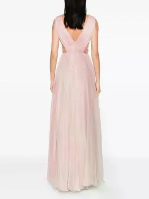 M.MARQUISE Rita Embellished V-neck Dress