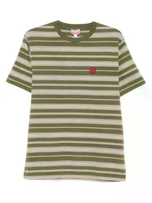 Kenzo Boke Flower Striped T-shirt