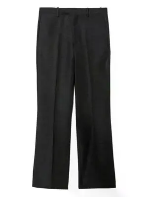 Bite Studios Credo Bootcut Wool-silk Trousers