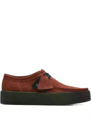 Clarks Wallabee Cup Lace-up Shoes - Red