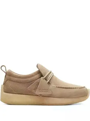 Clarks Maycliffe Suede Loafers - Neutrals