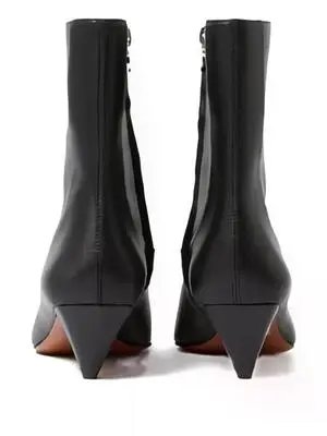 Stella McCartney Square-toe Ankle Boots - Black