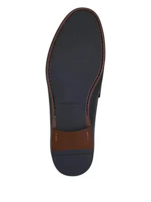 FERRAGAMO Gancini Loafers - Black