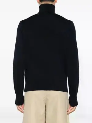 Ami De Coeur Monogram Turtleneck Sweater