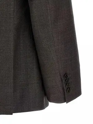 Brioni Single-breasted Flat-front Suit