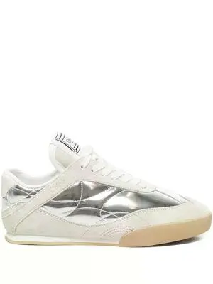 Chloé Kick Metallic Panelled Sneakers