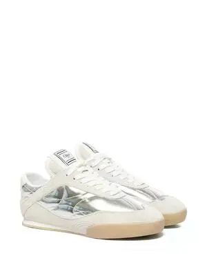 Chloé Kick Metallic Panelled Sneakers