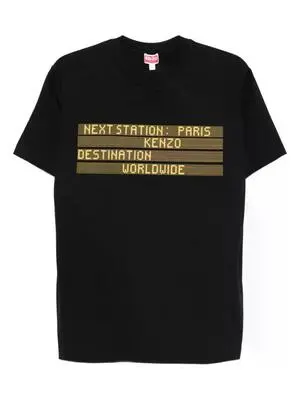 Kenzo Graphic-print Cotton T-shirt