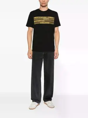 Kenzo Graphic-print Cotton T-shirt