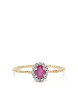 WOUTERS & HENDRIX 18kt Yellow Ruby Ring