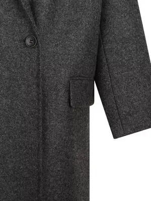 Isabel Marant Étoile Double-breasted Wool Coat - Grey