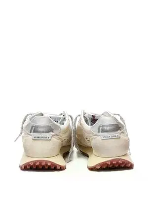 GOLDEN GOOSE Marathon Metallic-panel Sneakers - Neutrals