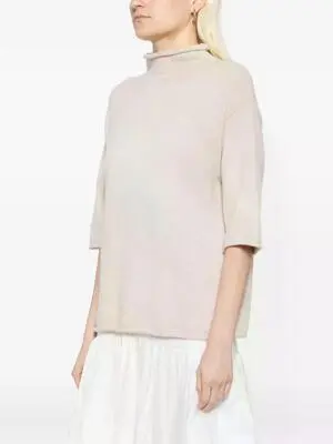 N.peal Turtleneck Knitted Top