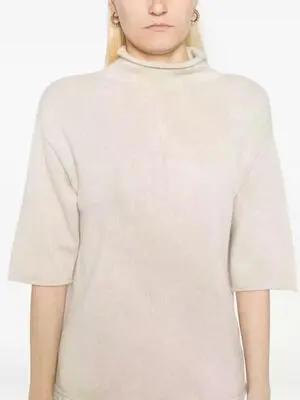 N.peal Turtleneck Knitted Top