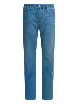 Jacob Cohen Cotton-blend Straight-leg Jeans