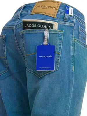 Jacob Cohen Cotton-blend Straight-leg Jeans