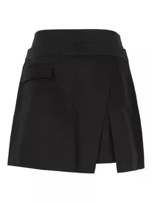 JUUN.J Asymmetric Hem Mini Skirt