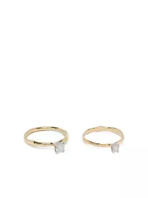 WOUTERS & HENDRIX 18k Toi Et Moi Diamond Ring - Gold