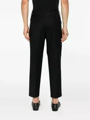 BRIGLIA 1949 Pleated-pocket Trousers - Black