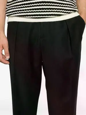BRIGLIA 1949 Pleated-pocket Trousers - Black