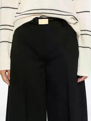 THELATEST Pleated Trousers - Black