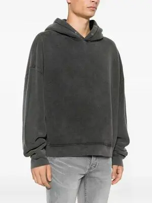 SUNFLOWER Washed Cotton Hoodie - Grey