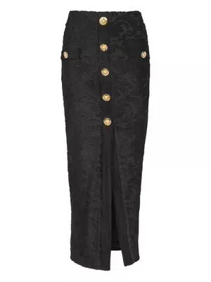 Balmain Black Wash Skirts