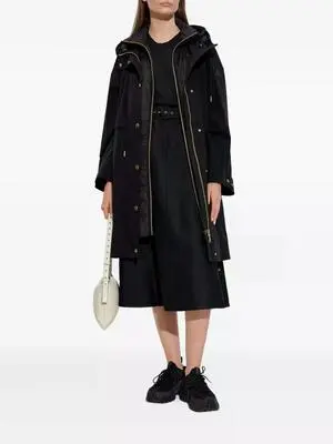 Moncler Detachable-lining Parka Coat - Black