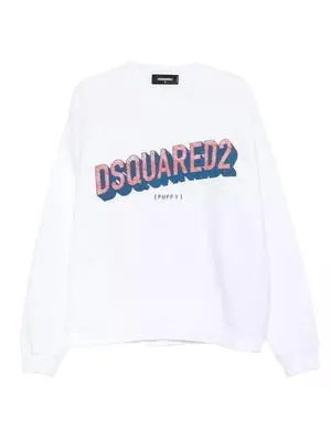 Dsquared2 Logo-print Sweatshirt - White