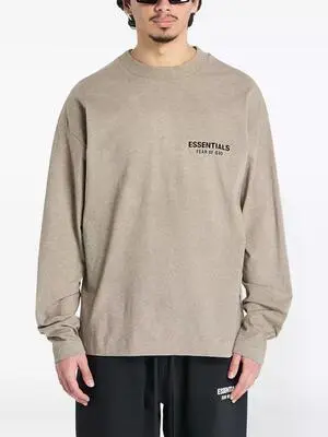 Fear Of God Crew-neck Long-sleeve T-shirt - Grey